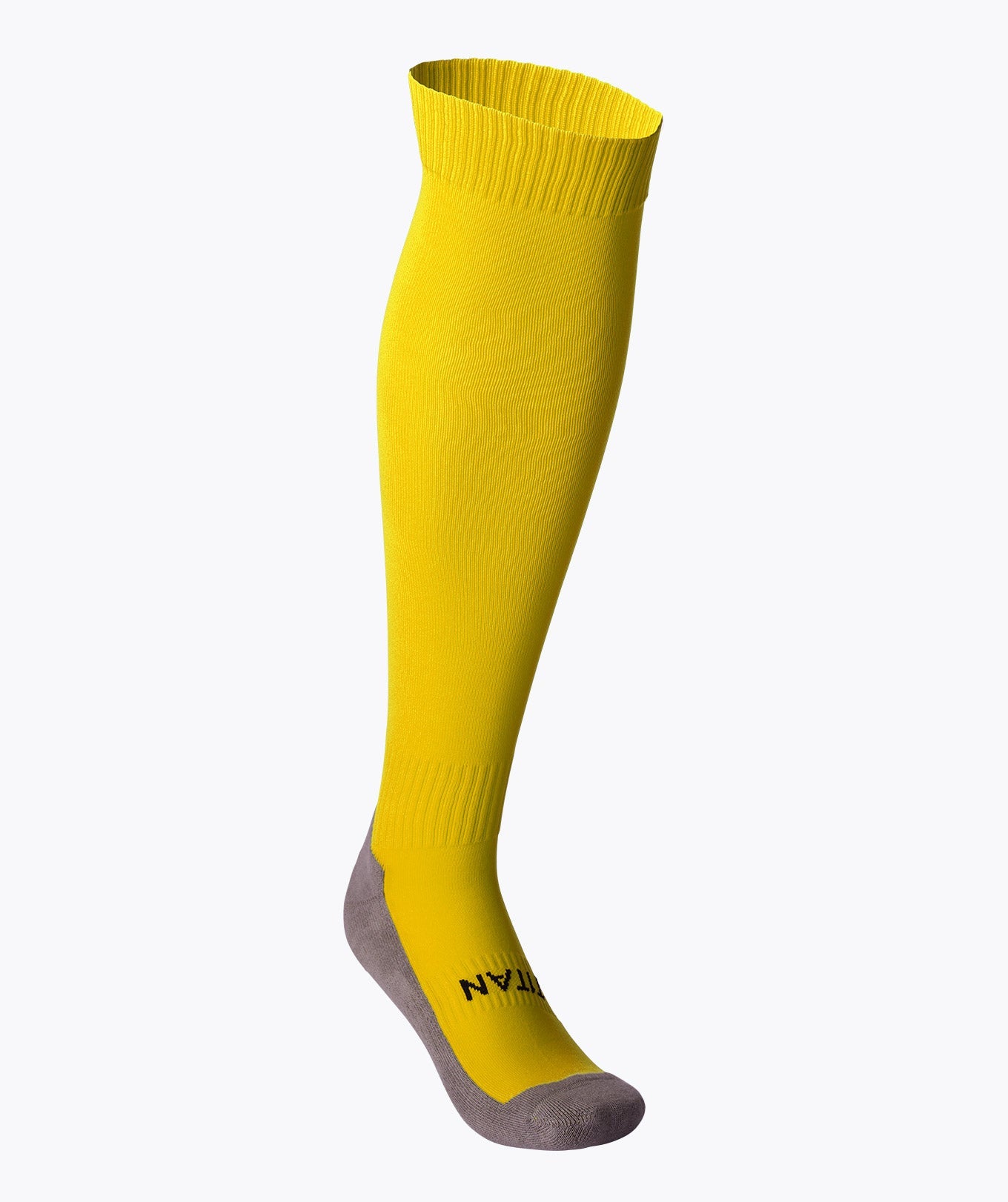 T1TAN Soccer Socks in yellow - Soccer socks size 37-47